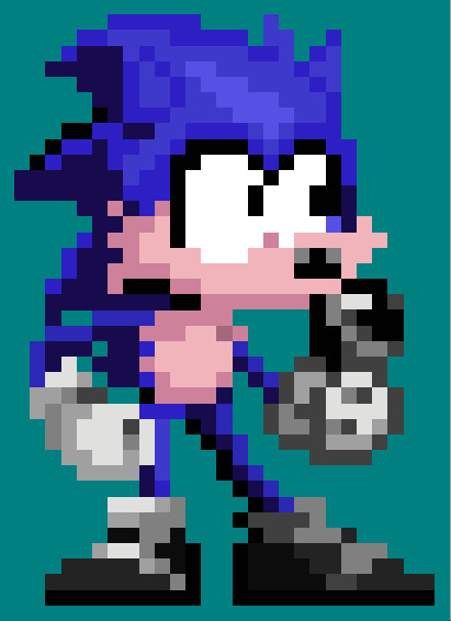 Pixelated Sonic.EXE Concept for Friday Night Funkin' | FNF Concepts