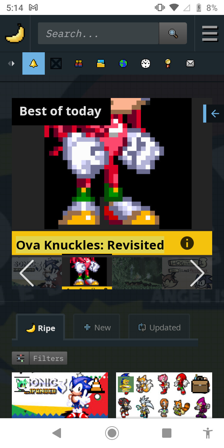 Ova Knuckles: Revisited Concept for Sonic 3 A.I.R. | S3AIR Concepts