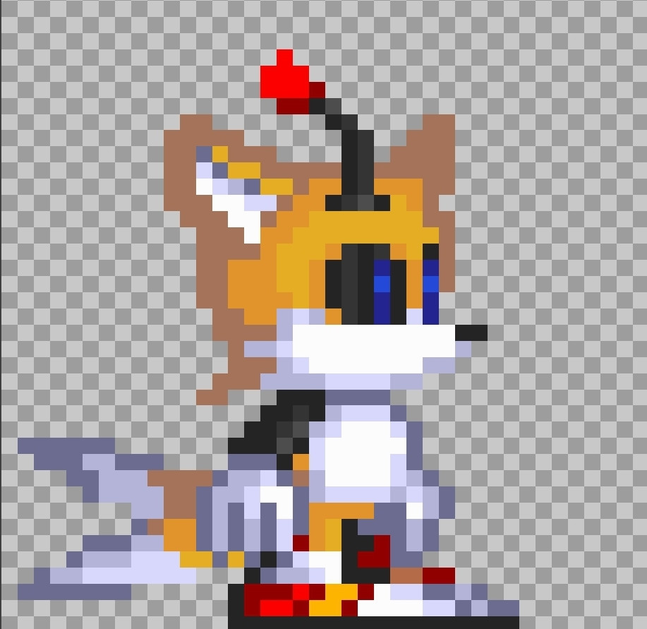 Metal Tails (kinda) Concept for Sonic 3 A.I.R. | S3AIR Concepts