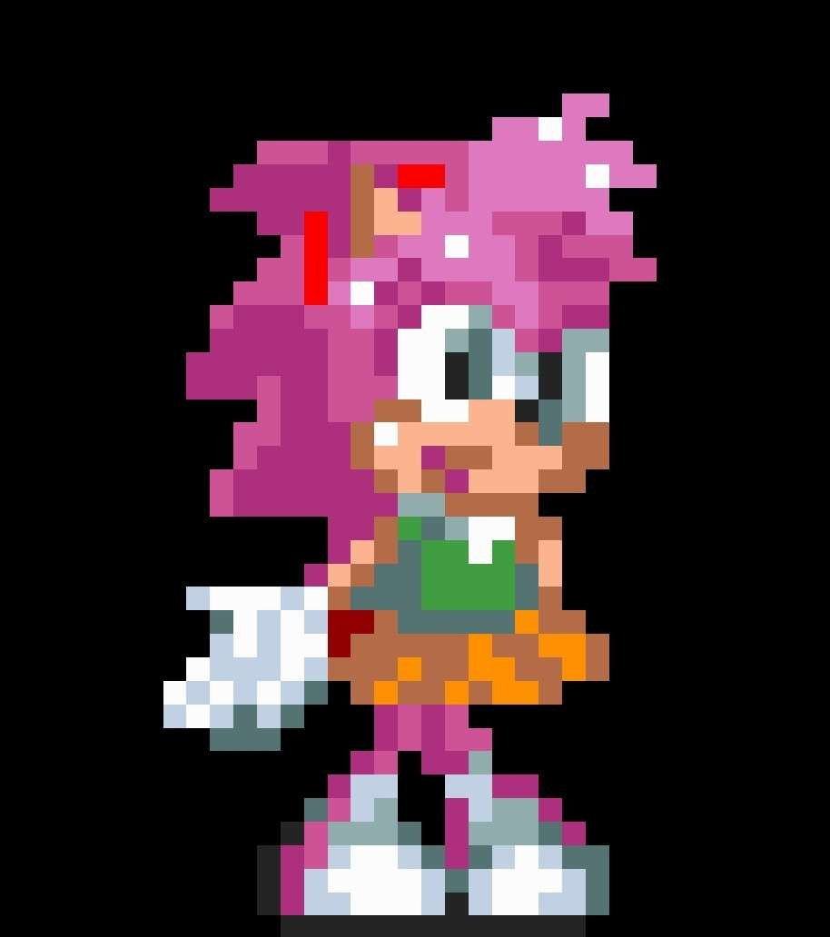 Extra slot Amy Rose [Sonic 3 A.I.R.] [Concepts]