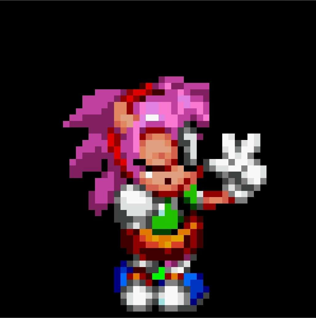Extra slot Amy Rose [Sonic 3 A.I.R.] [Concepts]