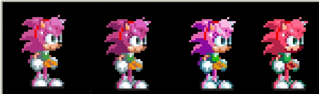Extra slot Amy Rose [Sonic 3 A.I.R.] [Concepts]