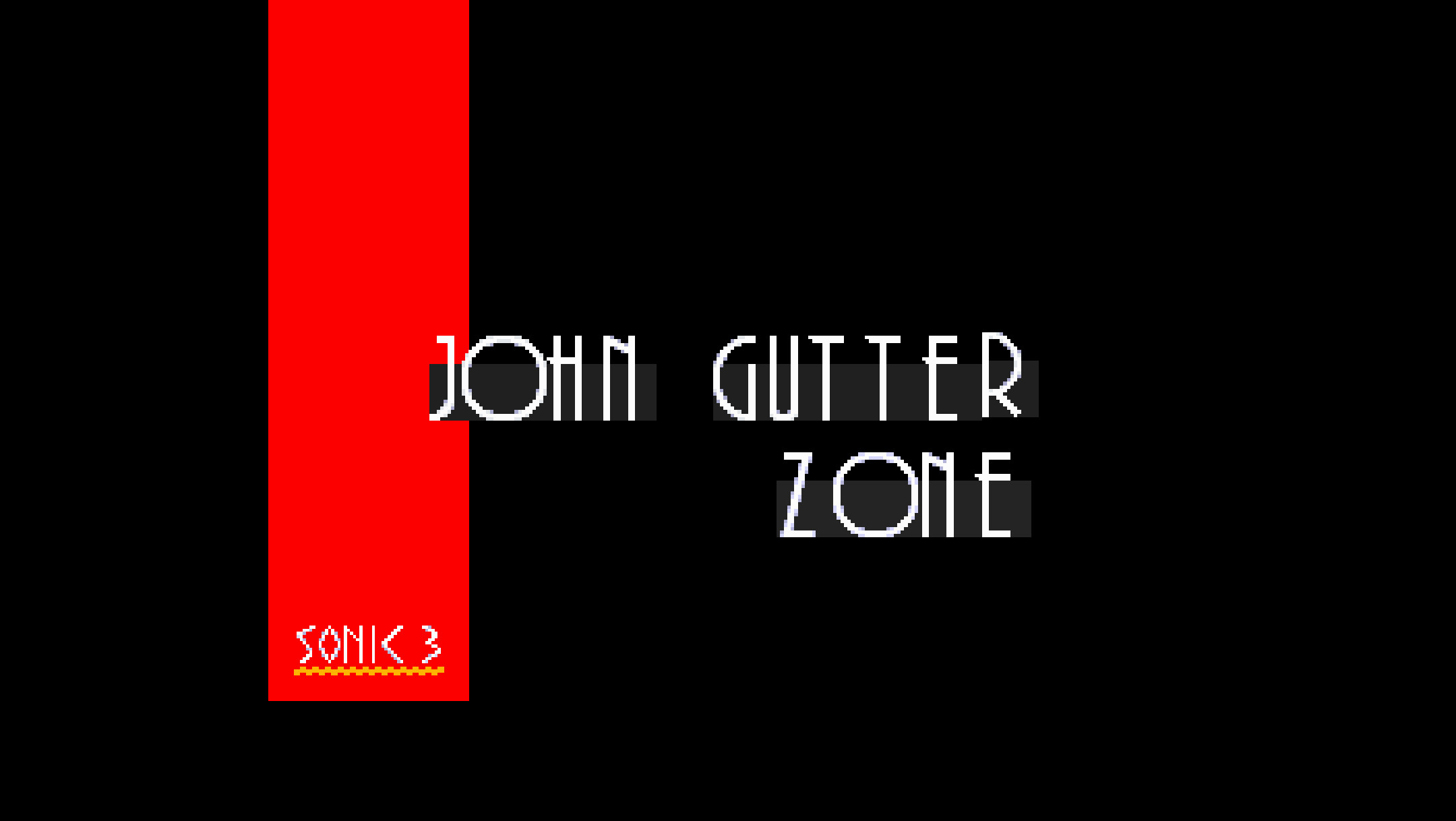John Gutter Zone Concept for Sonic 3 A.I.R. | S3AIR Concepts