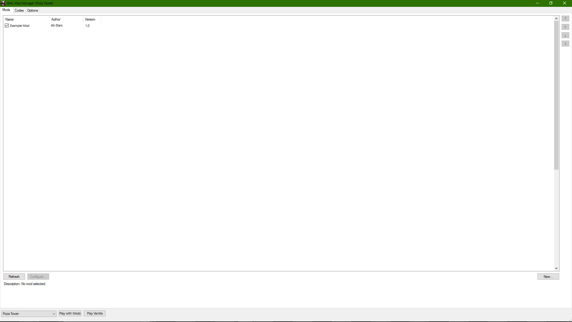 Mod Loader that can load multiple mods Concept for Pizza Tower | PT Concepts