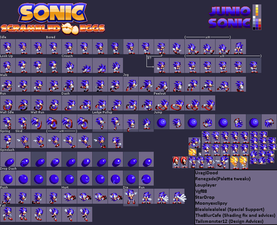 Sonic Scrambled Eggs Junio Sonic Concept for Sonic 3 A.I.R. | S3AIR ...