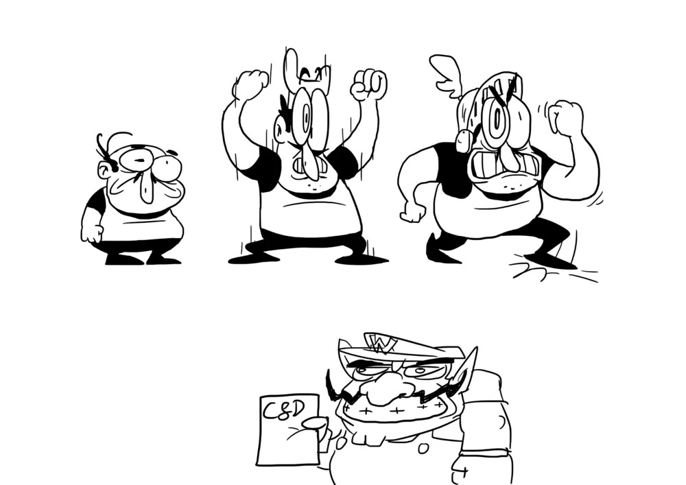 Pizza Tower Sketches Concept for Pizza Tower | PT Concepts