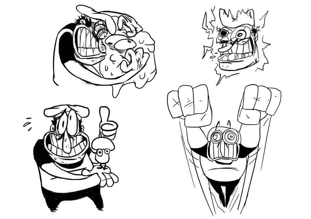 Pizza Tower Sketches Concept for Pizza Tower | PT Concepts