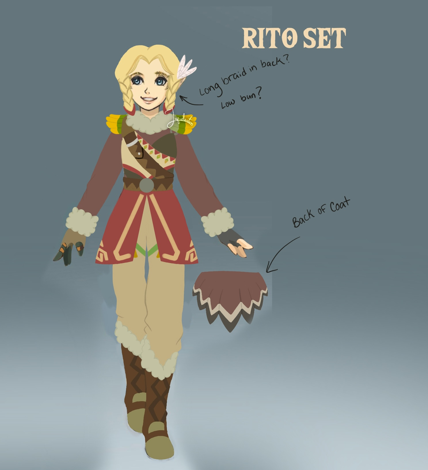 Linkle/Rinkuru Set Ideas Concept for The Legend of Zelda: Tears of the ...