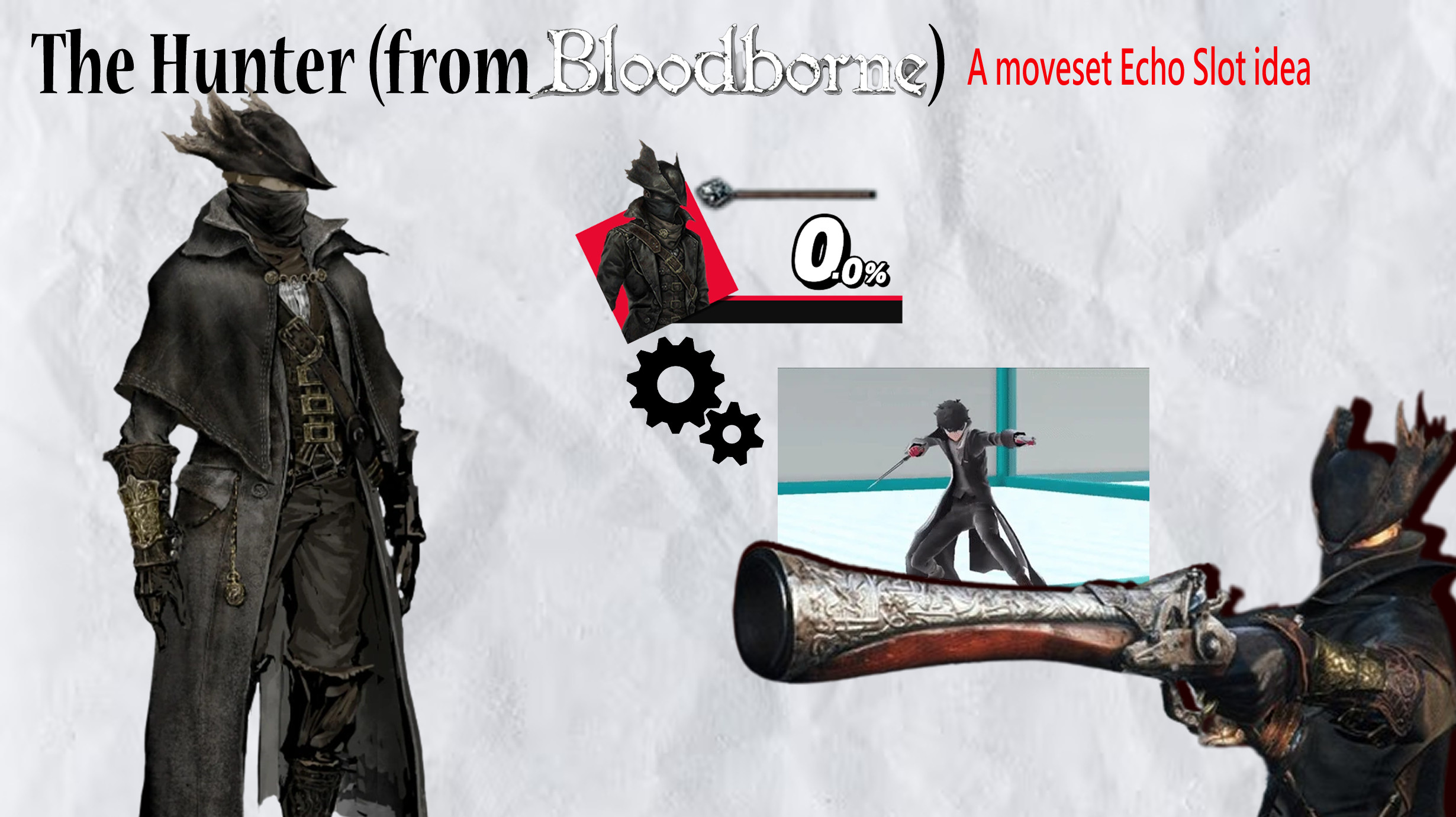 Bloodborne's Hunter Moveset Concept for Super Smash Bros. Ultimate ...