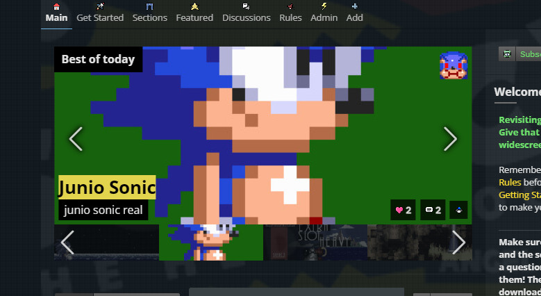 Junio Sonic Concept for Sonic 3 A.I.R. | S3AIR Concepts