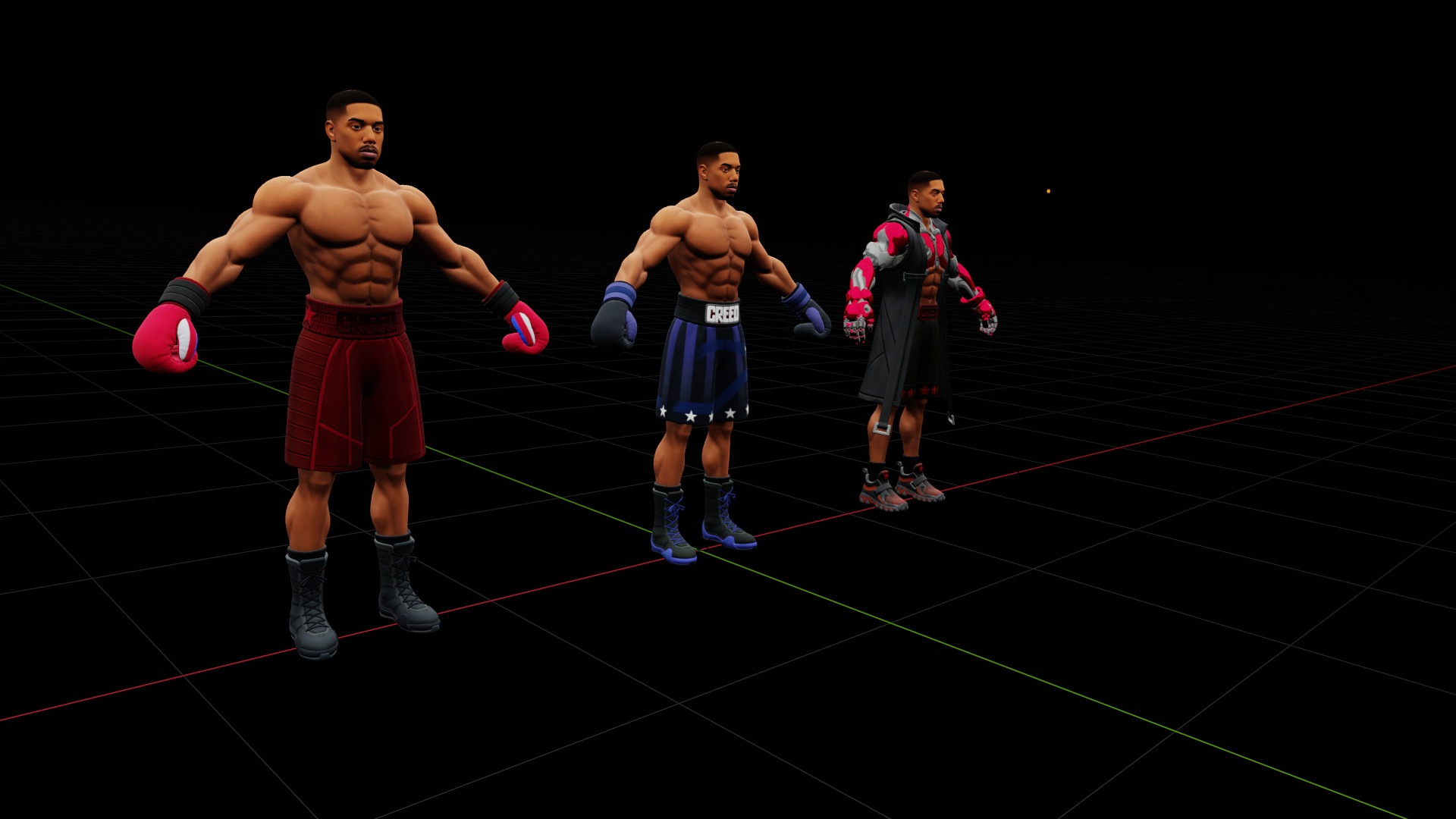 mike tyson, rocky and adonis over little mac Concept for Super Smash ...