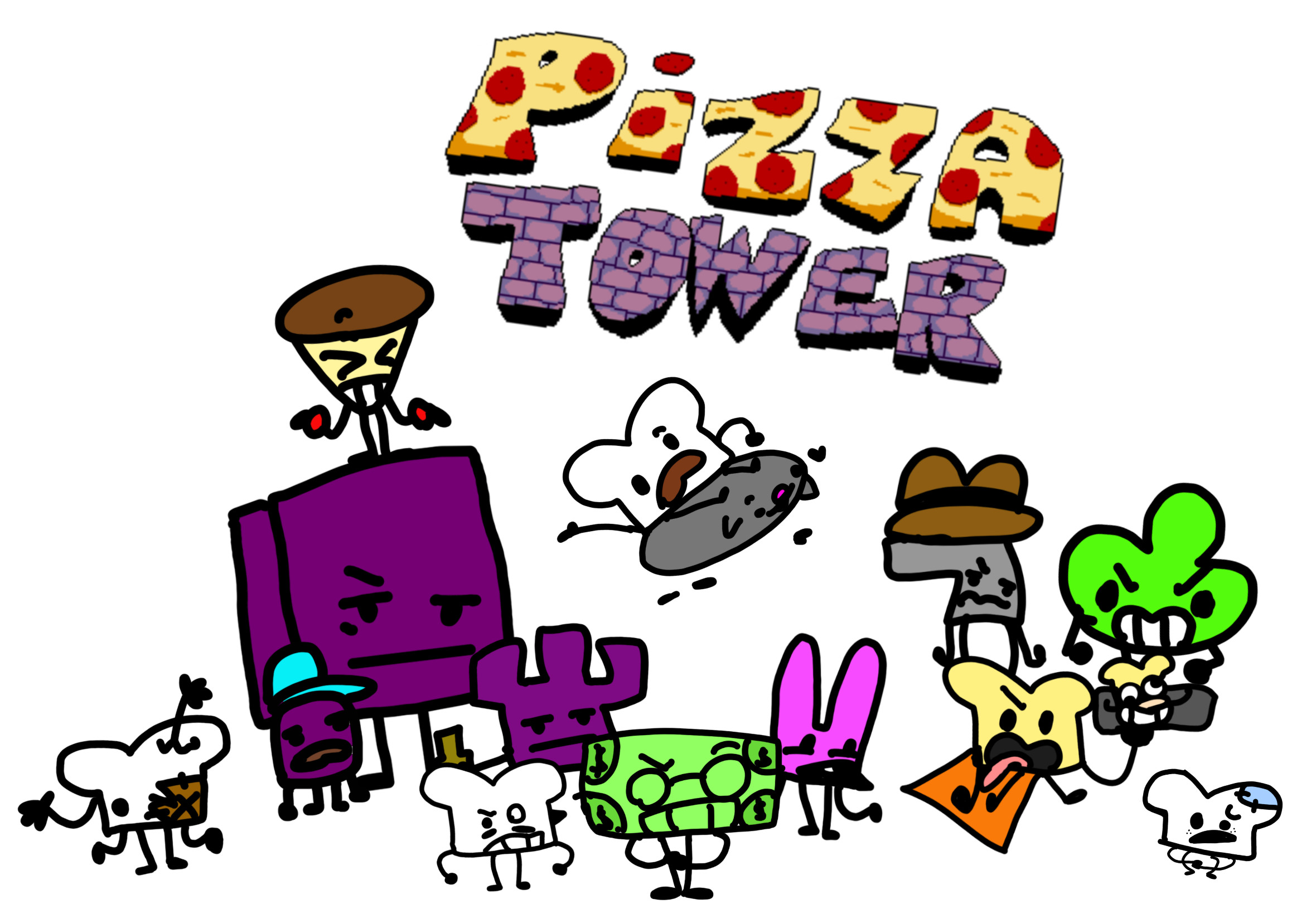 TPOT TOWER Concept for Pizza Tower | PT Concepts