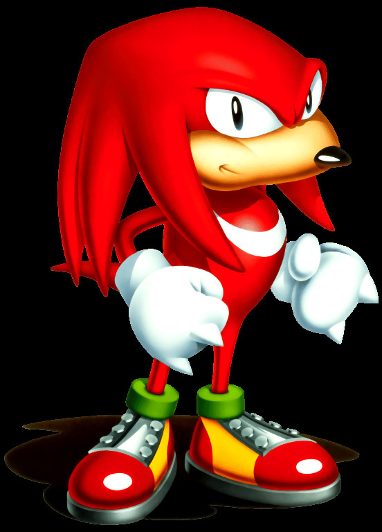 Knuckles gliding up and down Concept for Sonic 3 A.I.R. | S3AIR Concepts