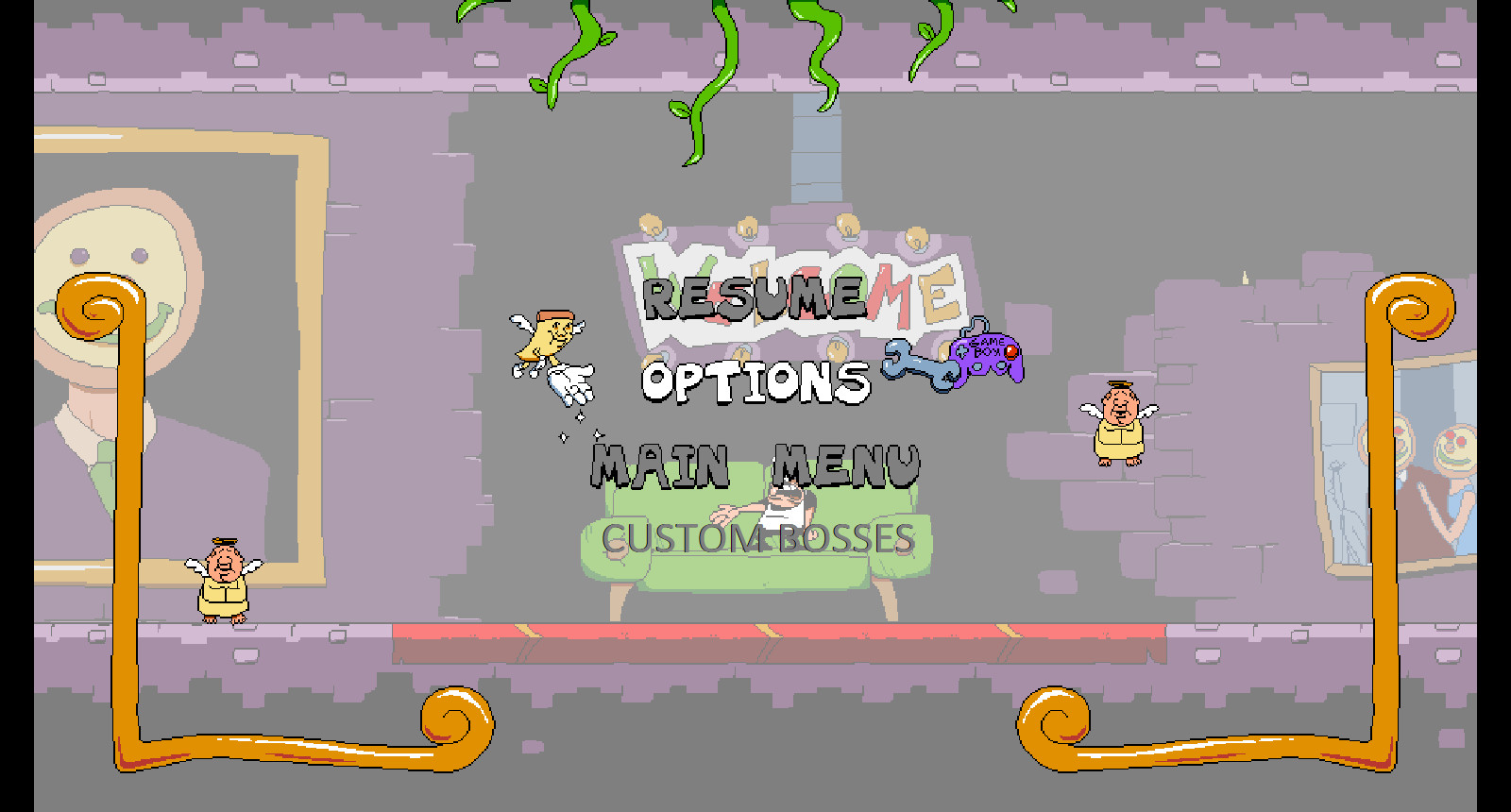 boss maker Concept for Pizza Tower | PT Concepts