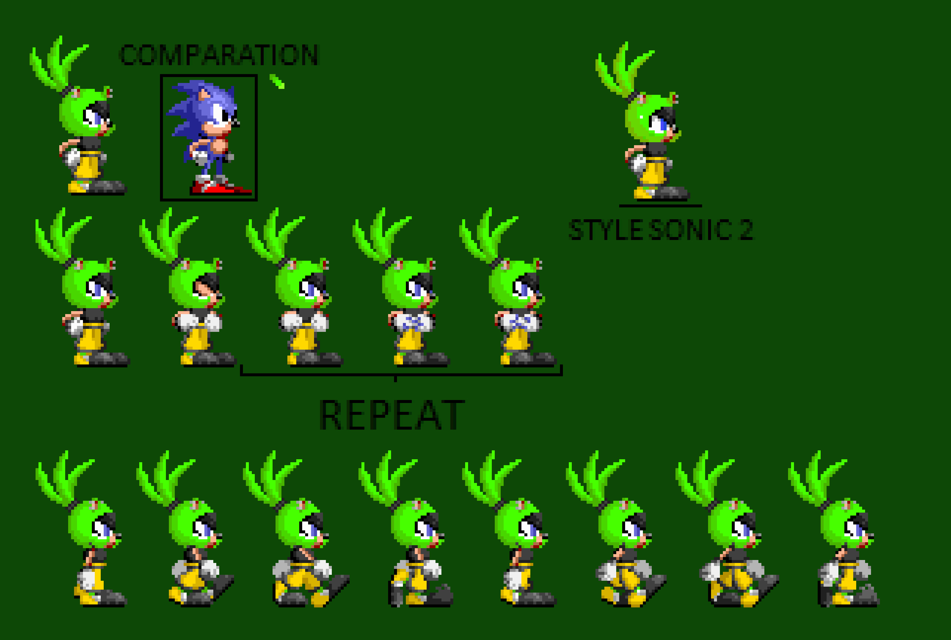 Mania reskin for extra slot surge Concept for Sonic 3 A.I.R. | S3AIR ...