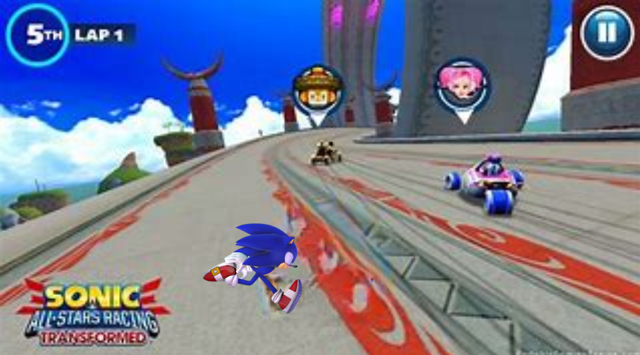 running sonic Concept for Sonic & All-Stars Racing: Transformed | S&ASR ...