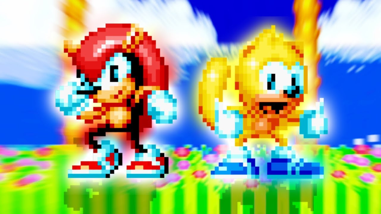 Better mania super colors Concept for Sonic 3 A.I.R. | S3AIR Concepts