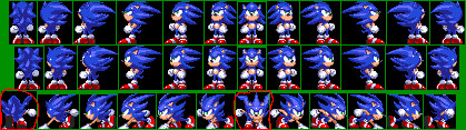 Consistent 3D look up/crouch Concept for Sonic 3 A.I.R. | S3AIR Concepts