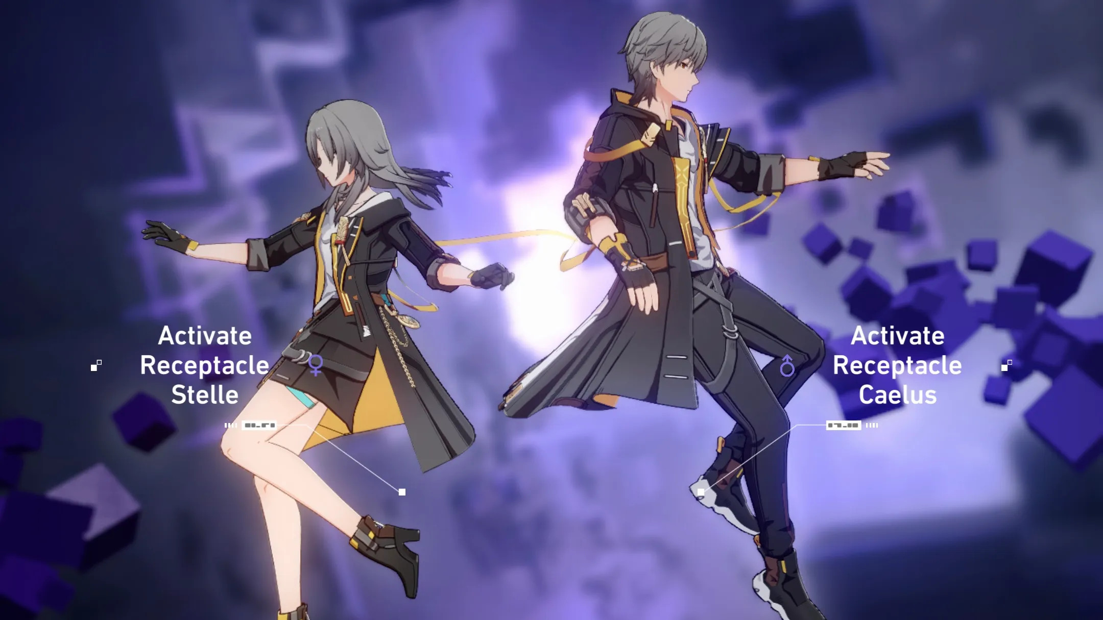 stelle/caelus over lumine/aether? Concept for Genshin Impact | GI Concepts