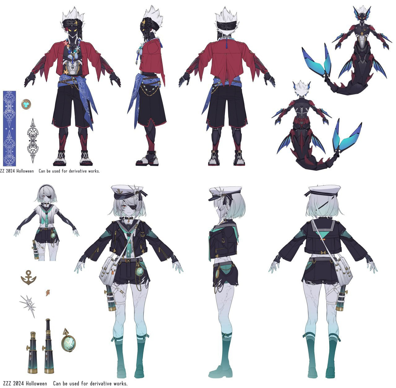 Spooky concepts Concept for Zenless Zone Zero | ZZZ Concepts