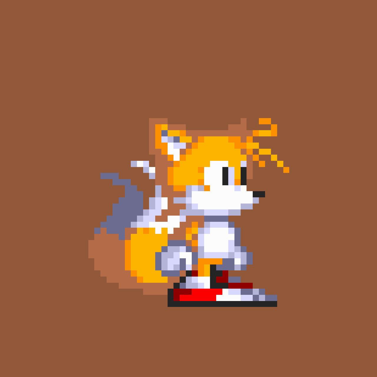 Tails slyte mix Concept for Sonic 3 A.I.R. | S3AIR Concepts