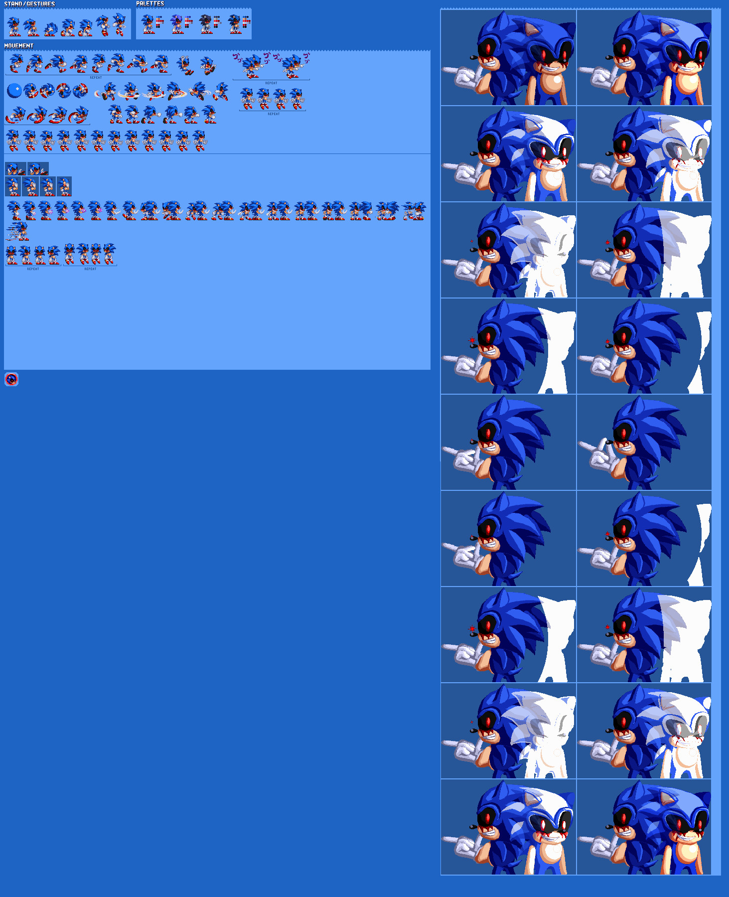 EXTRA LIFE in disaster Concept for Sonic.EXE: The Disaster 2D Remake ...