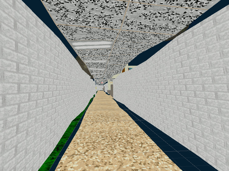 I found out how to make a NULL wall glitch! Concept for Baldi's Basics ...