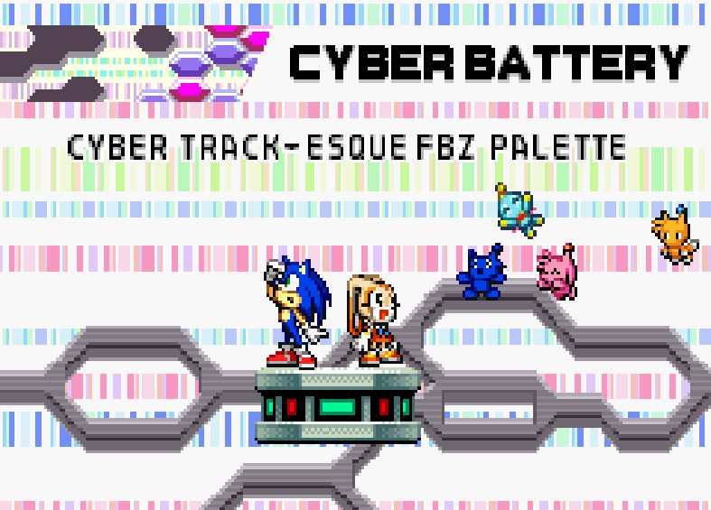 Cyber Track For Flying Battery + palette Concept for Sonic 3 A.I.R ...