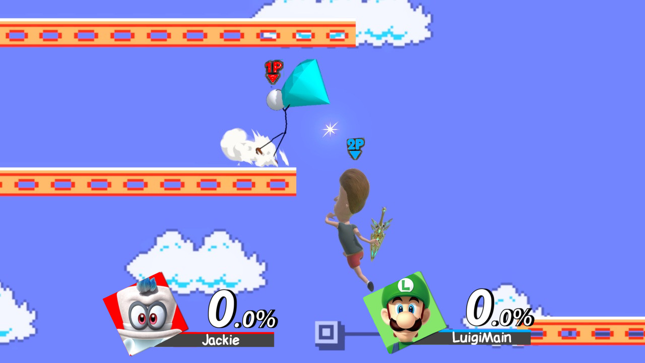 Switch User pfp over fighter portrait in fight Concept for Super Smash ...