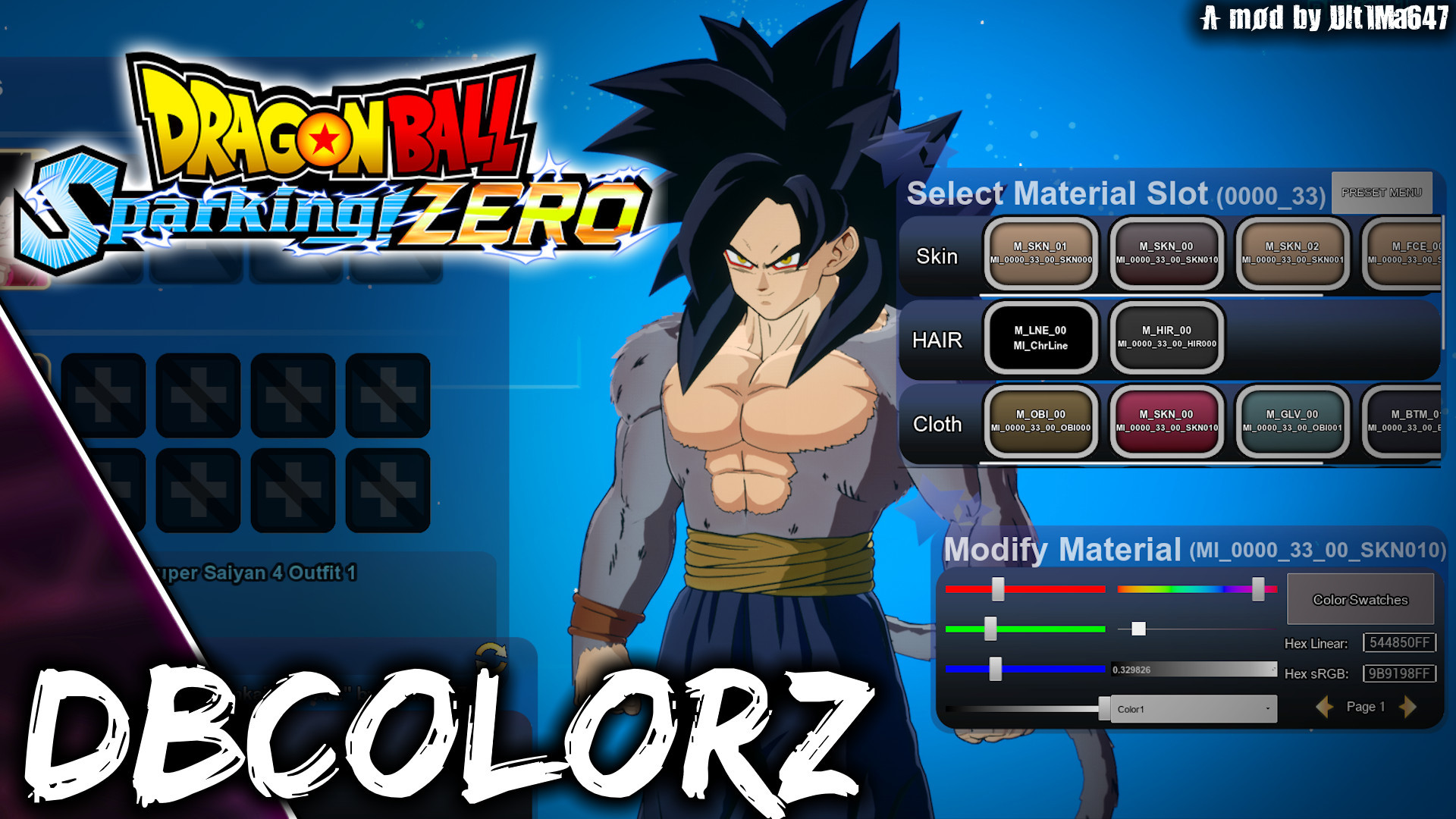 DBColorZ - Rework Concept for Dragon Ball: Sparking! ZERO | DBSZ Concepts