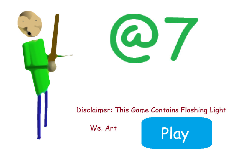 I tried recreating Baldi@7 Intro and Character. Concept for Baldi's ...