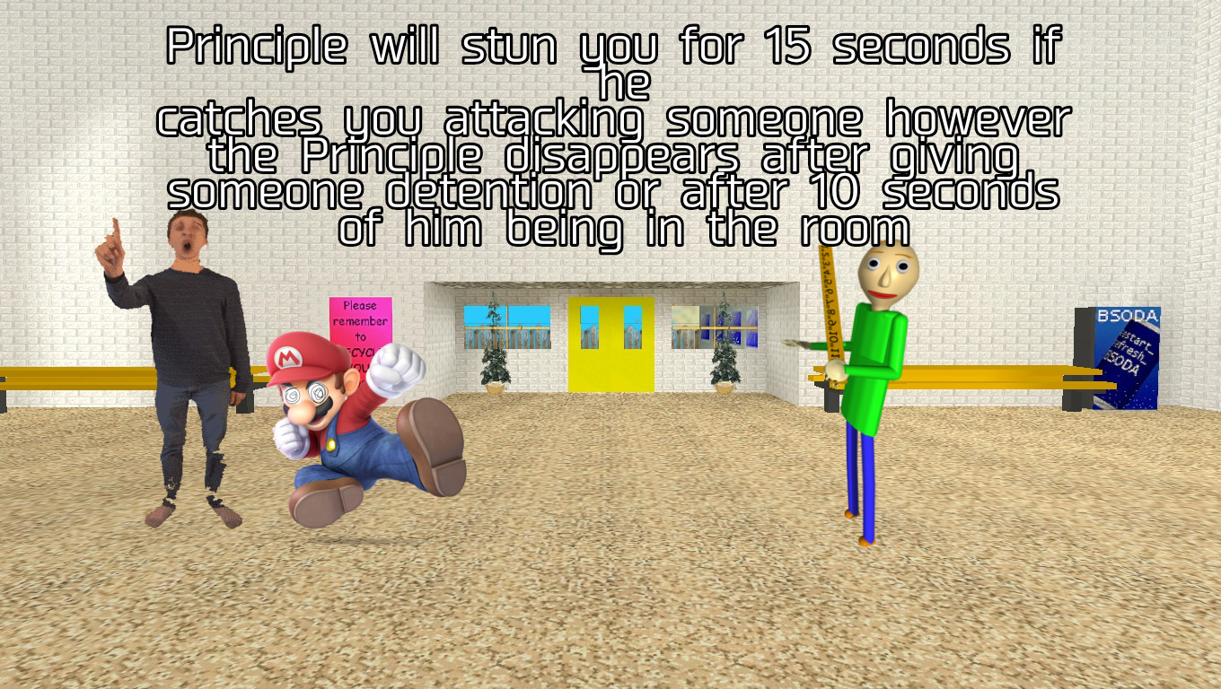 Baldi's Schoolhouse Concept for Super Smash Bros. Ultimate | SSBU Concepts