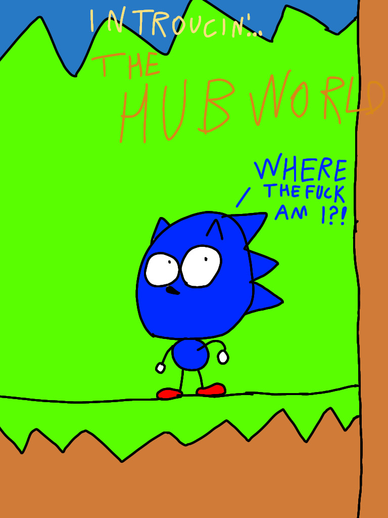 Hub World Concept for Sonic 3 A.I.R. | S3AIR Concepts