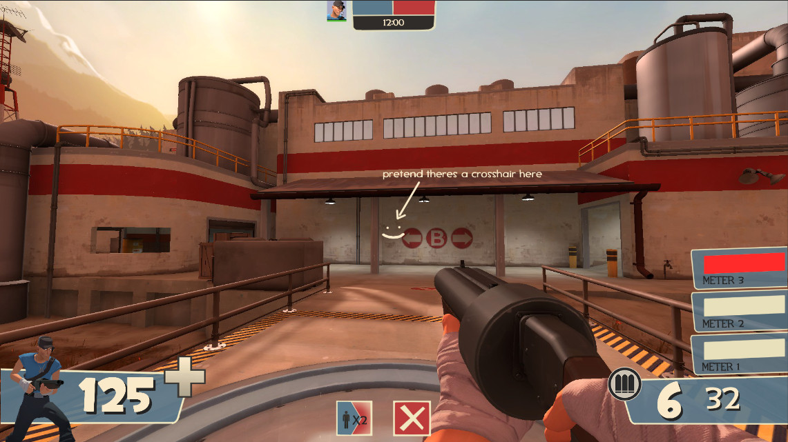 Redesigned Default HUD Concept Concept for Team Fortress 2 | TF2 Concepts