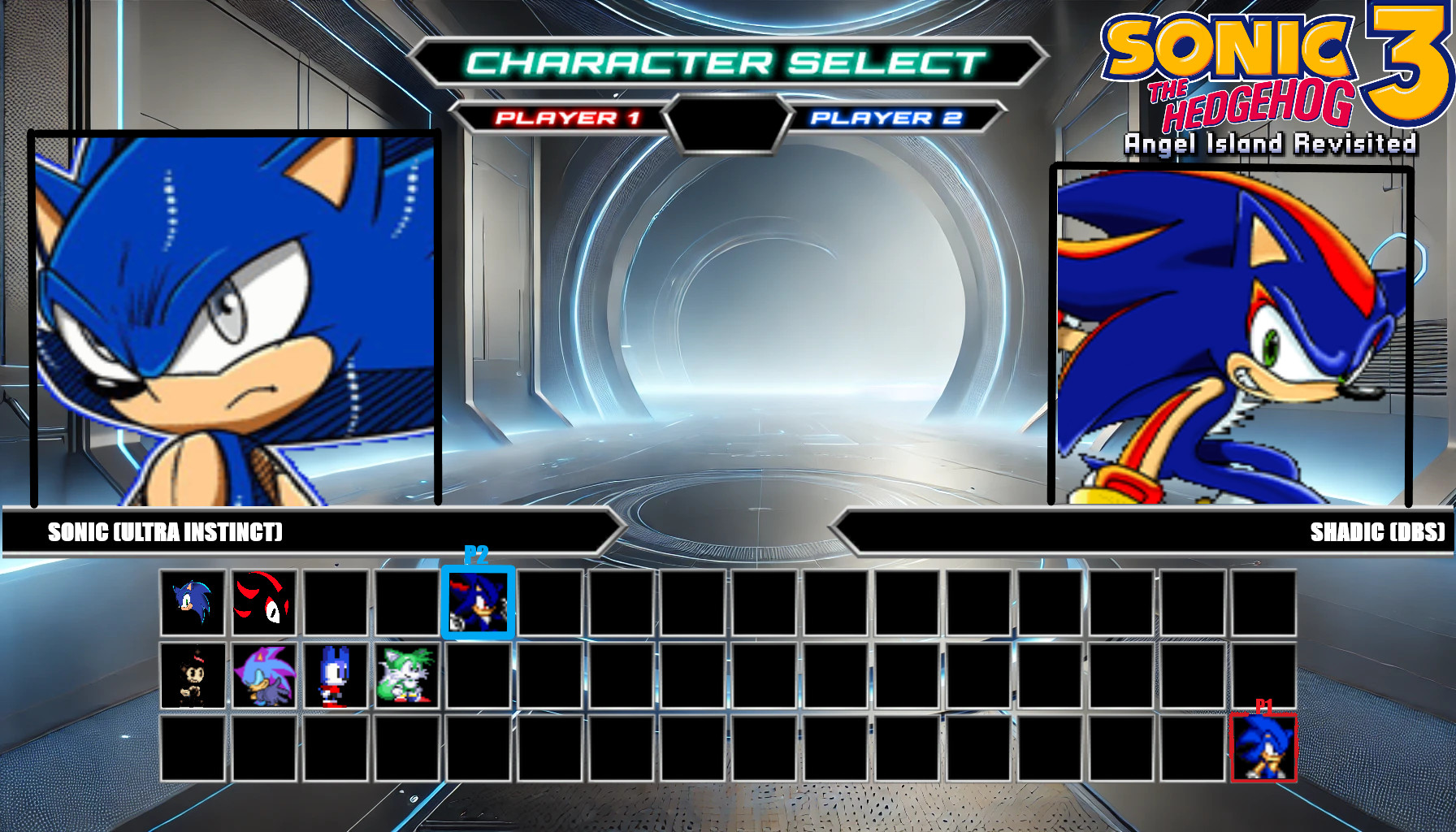 Custom Character Select Concept for Sonic 3 A.I.R. | S3AIR Concepts