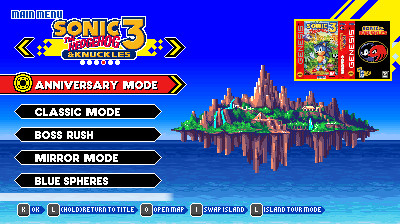 Concept Arts for Origins Menu in AIR Concept for Sonic 3 A.I.R. | S3AIR ...