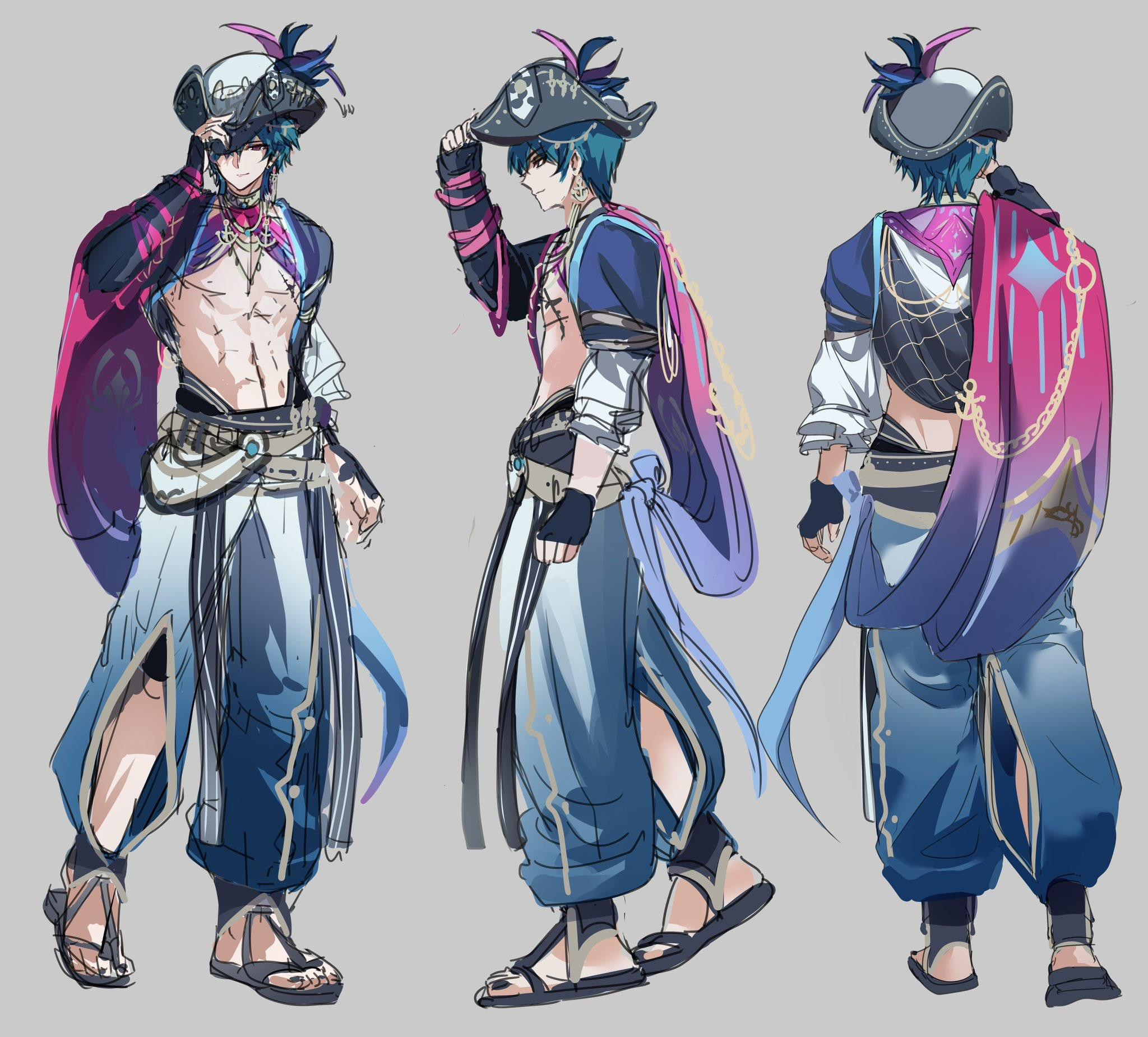 Brant Concept Concept for Wuthering Waves | WuWa Concepts