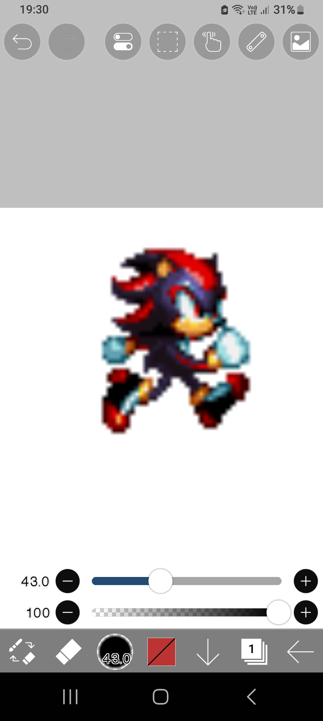 Extra slot Megamix Shadow Concept for Sonic 3 A.I.R. | S3AIR Concepts