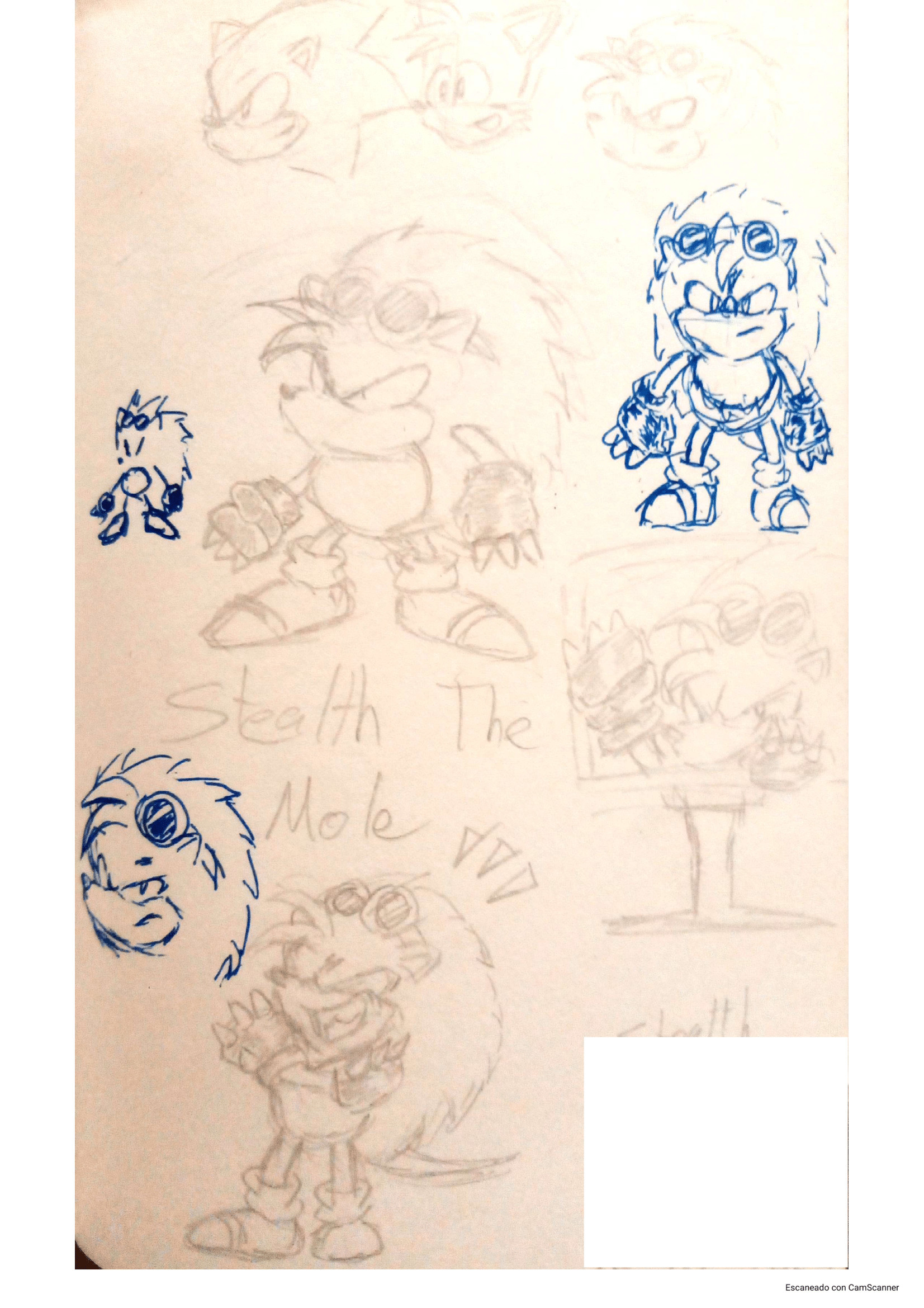 Stealth The Mole Concept for Sonic 3 A.I.R. | S3AIR Concepts