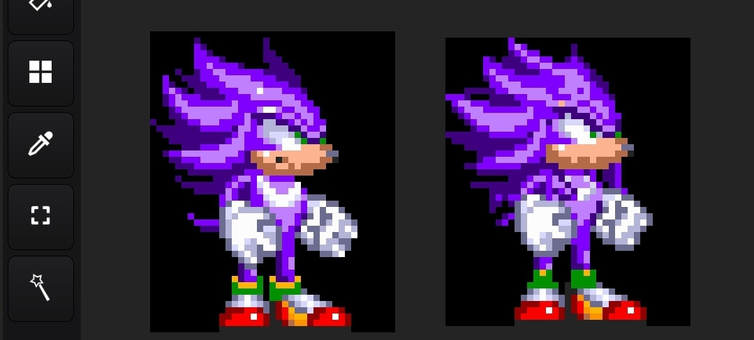 A new Super Knuckles design made by accident Concept for Sonic 3 A.I.R ...