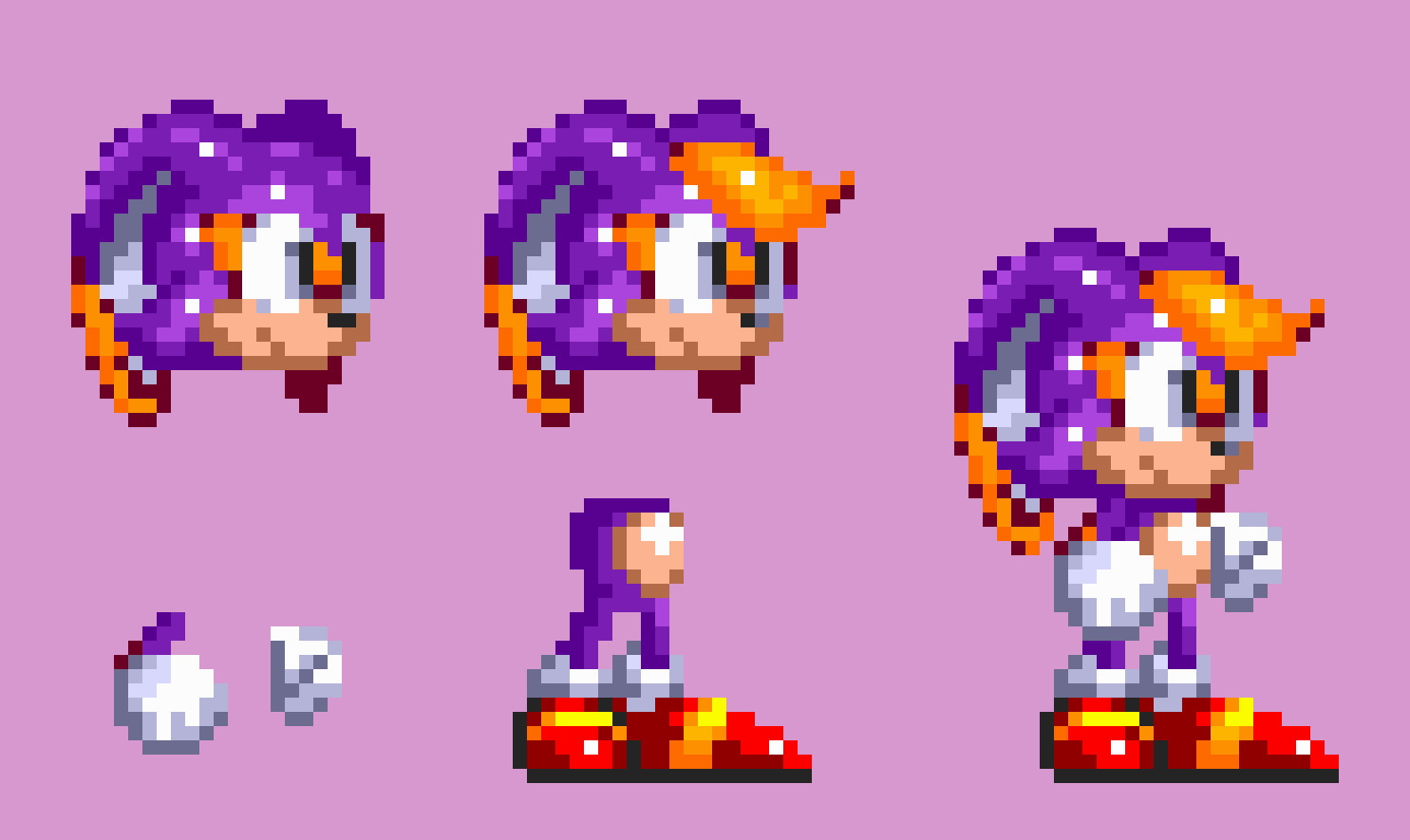 Nova & Ruby/Cherry the Rabbit over Sonic & Tails Concept for Sonic 3 A ...