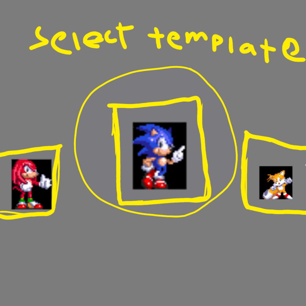 The extra character slot maker Concept for Sonic 3 A.I.R. | S3AIR Concepts