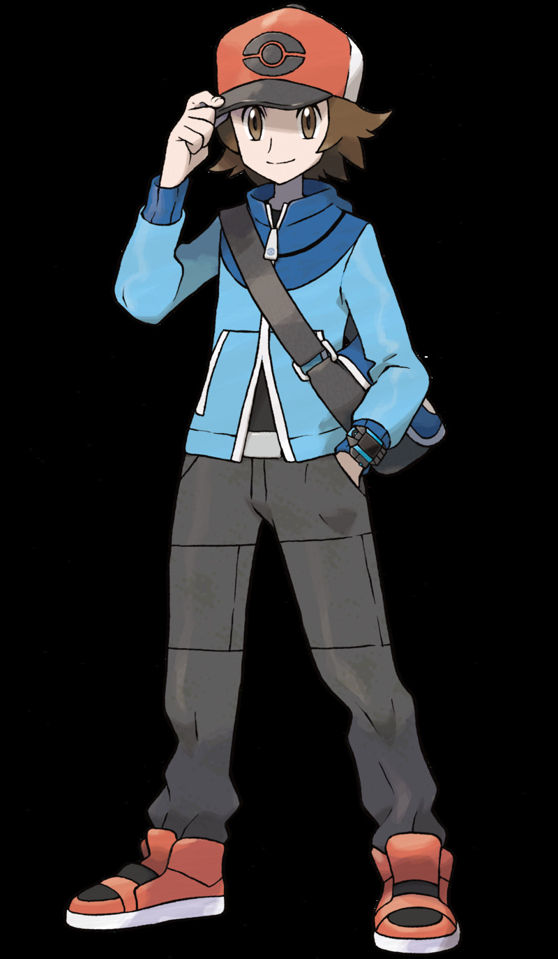 More Pokémon protagonits over Pokémon trainer alts Concept for Super ...