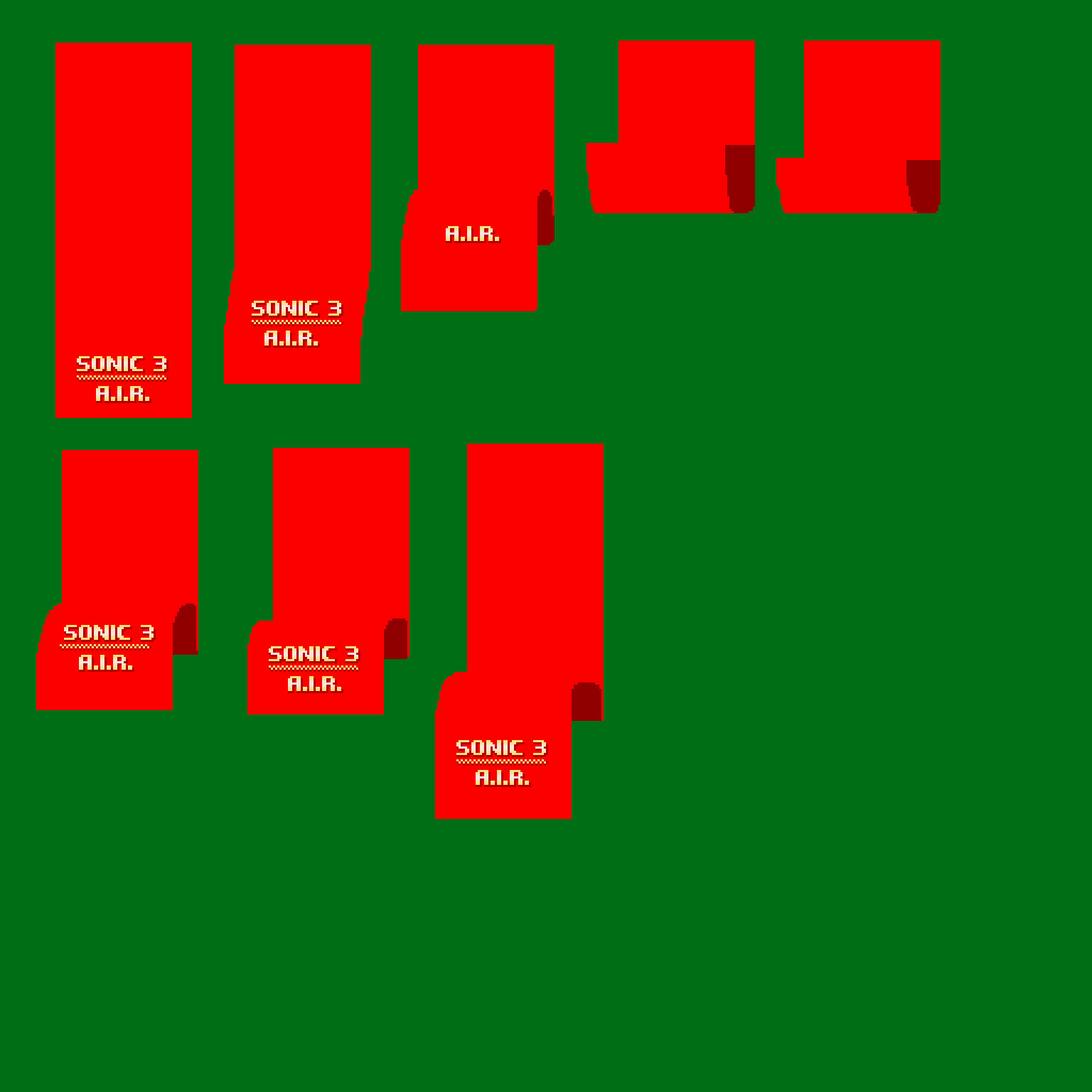 SONIC 3 x2's Animated Banner Concept for Sonic 3 A.I.R. | S3AIR Concepts