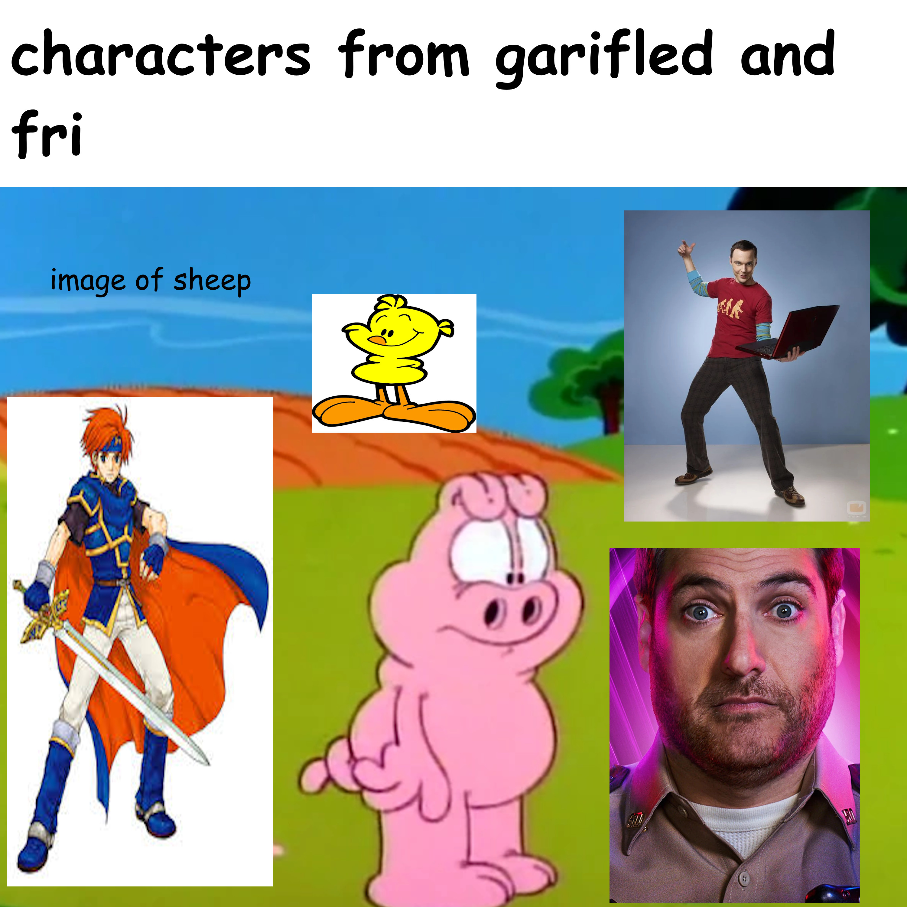 Garfield and Enemies 3 Air Concept for Sonic 3 A.I.R. | S3AIR Concepts