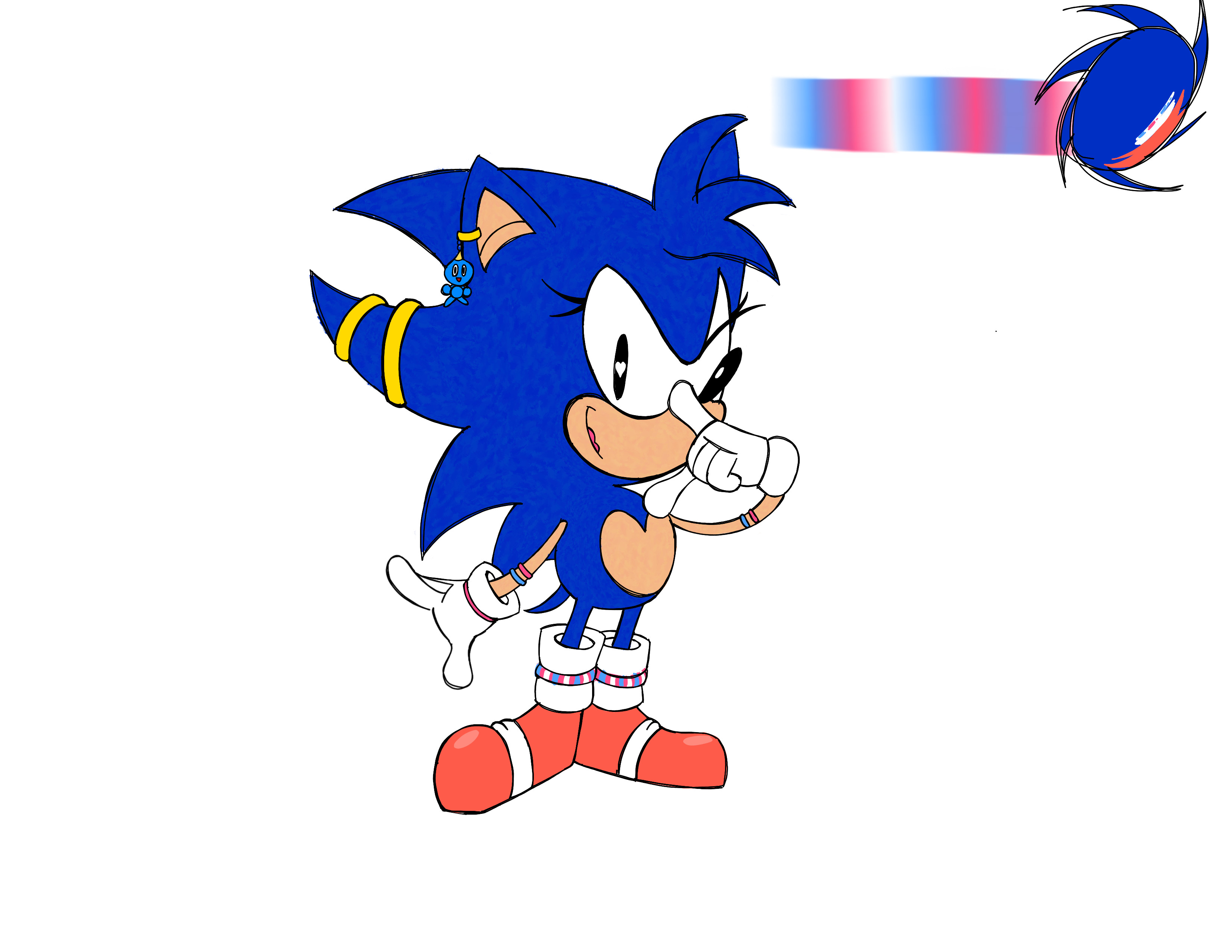 Transgendered Classic Sonic Concept for Sonic Generations (2011) | Gens ...