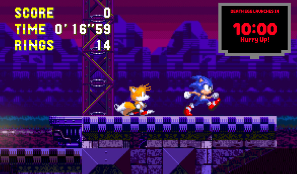 DEATH EGG LAUNCH COUNTER Concept for Sonic 3 A.I.R. | S3AIR Concepts