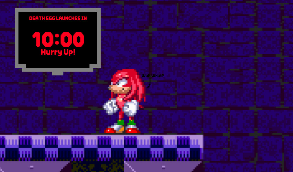 DEATH EGG LAUNCH COUNTER Concept for Sonic 3 A.I.R. | S3AIR Concepts