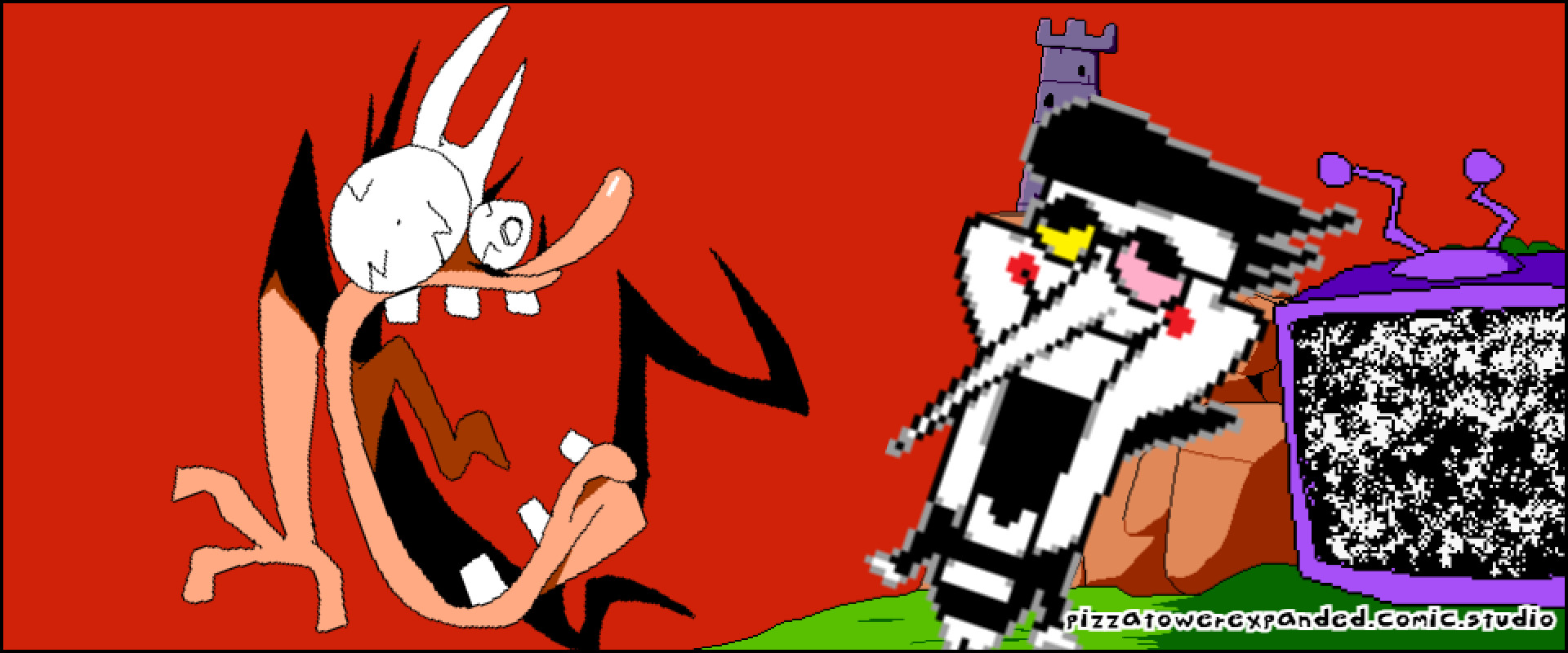 Pizza Tower But Peppino is a puppet Concept for Pizza Tower | PT Concepts