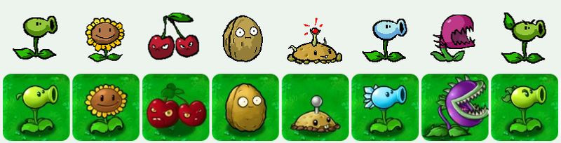 Placeholder Art Style Textures Concept for Plants vs. Zombies | PVZ ...